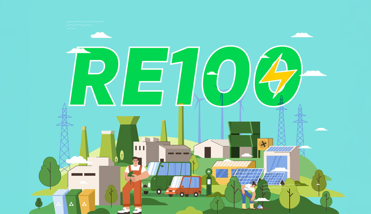 富采集團加入RE100，推動台灣綠電邁向100%再生能源 - 茂鴻電力-太陽能板系統建置